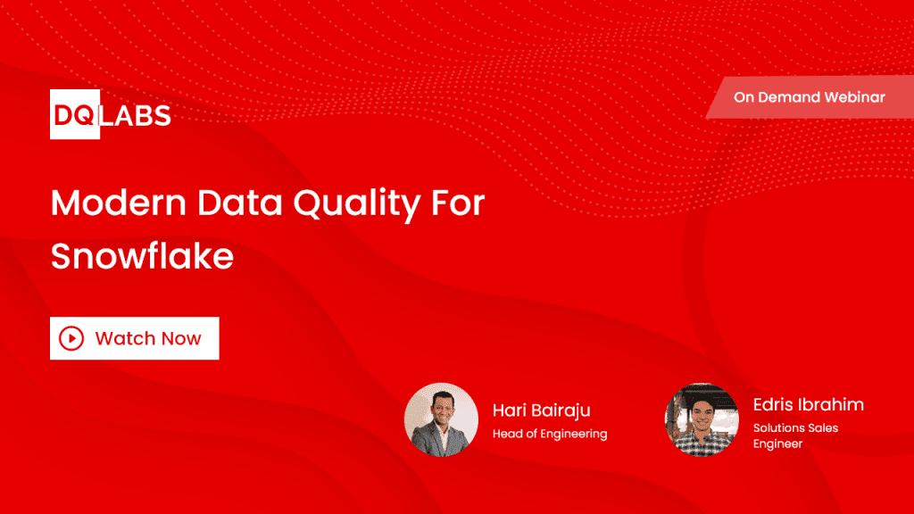Modern Data Quality for Snowflake - DQLabs