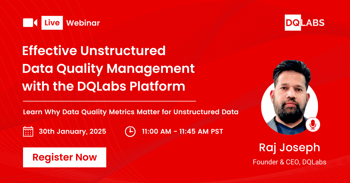 Effective Unstructured Data Quality Management with DQLabs.